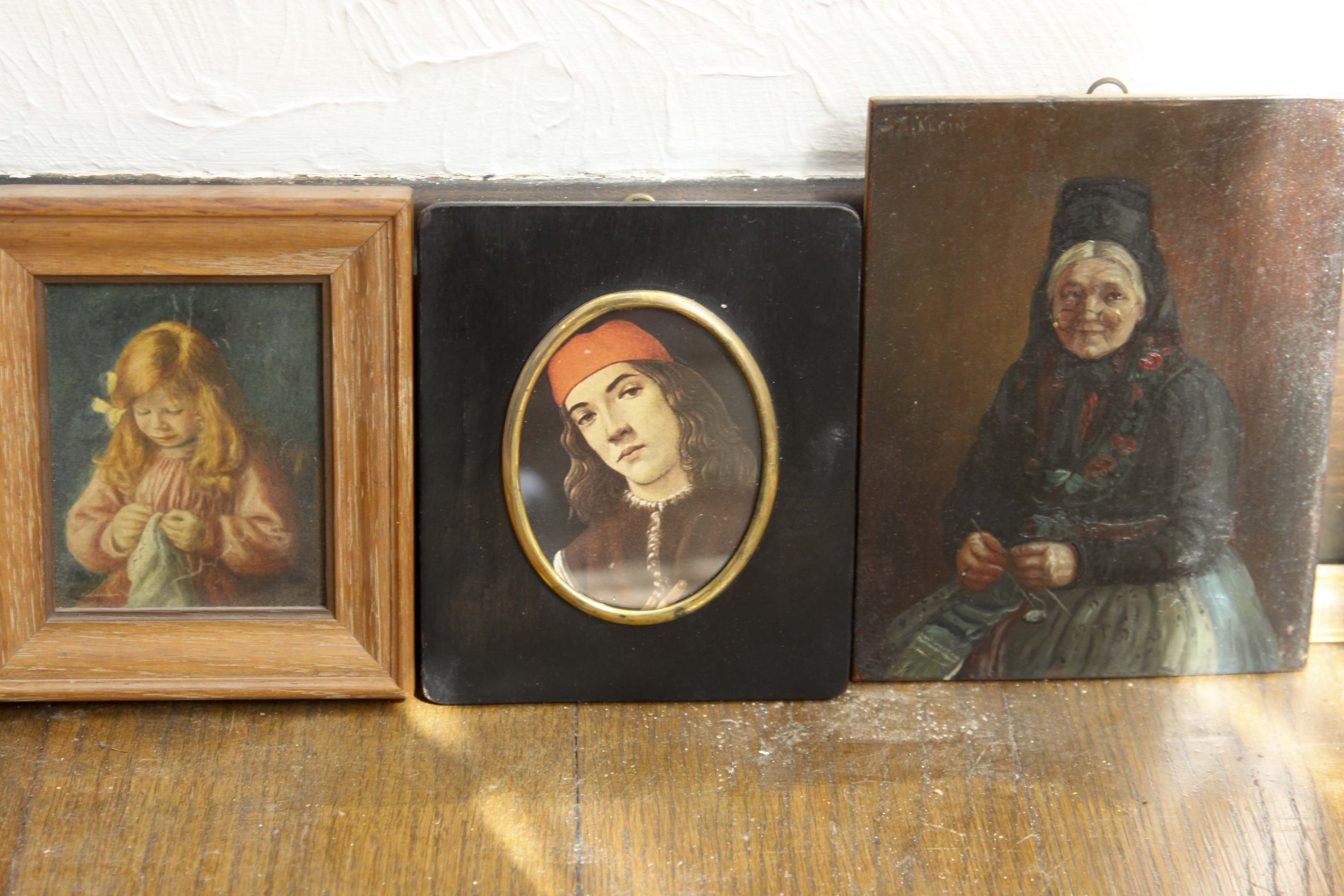 Seven Portrait Prints and One Collotype | EBTH