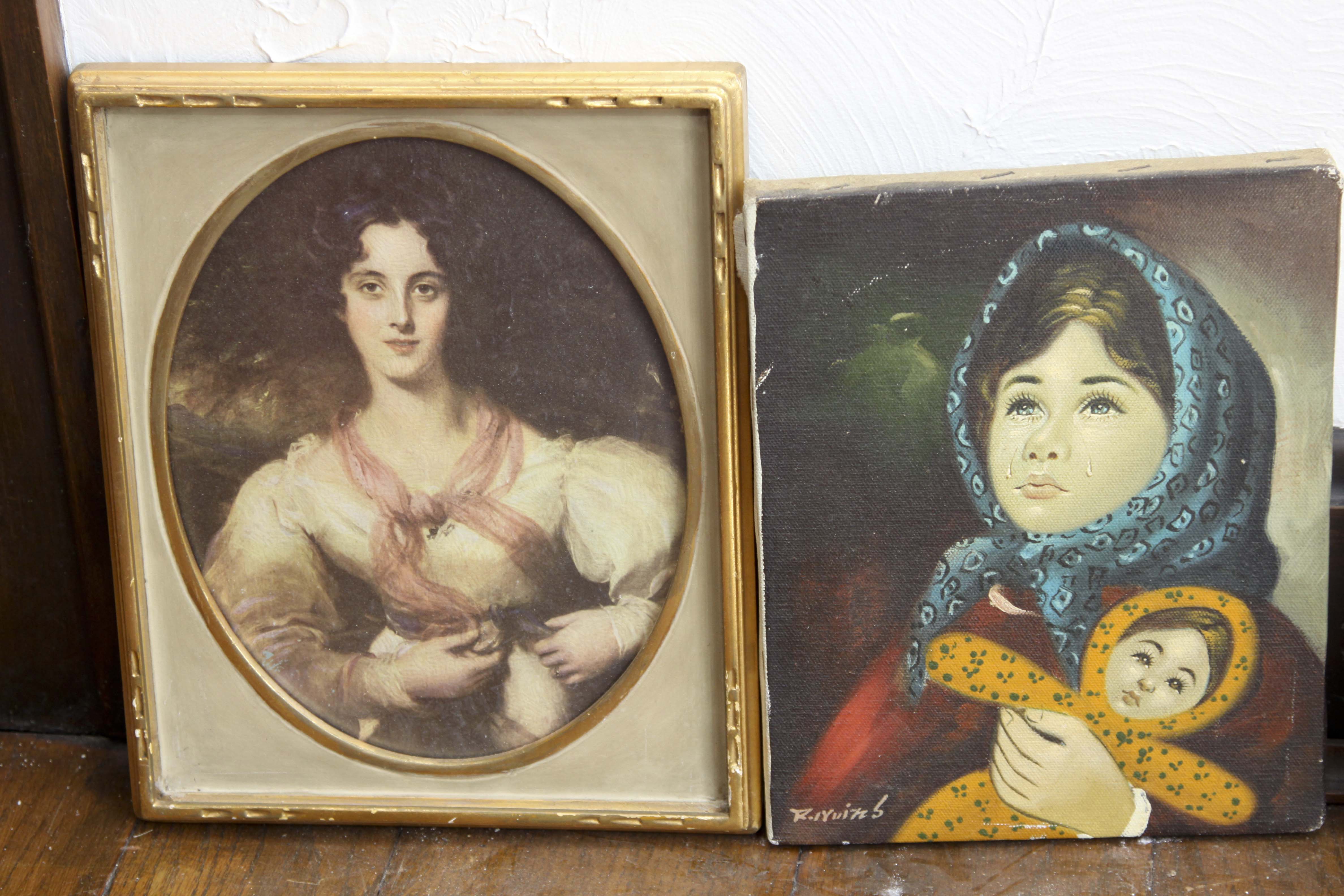 Seven Portrait Prints and One Collotype | EBTH