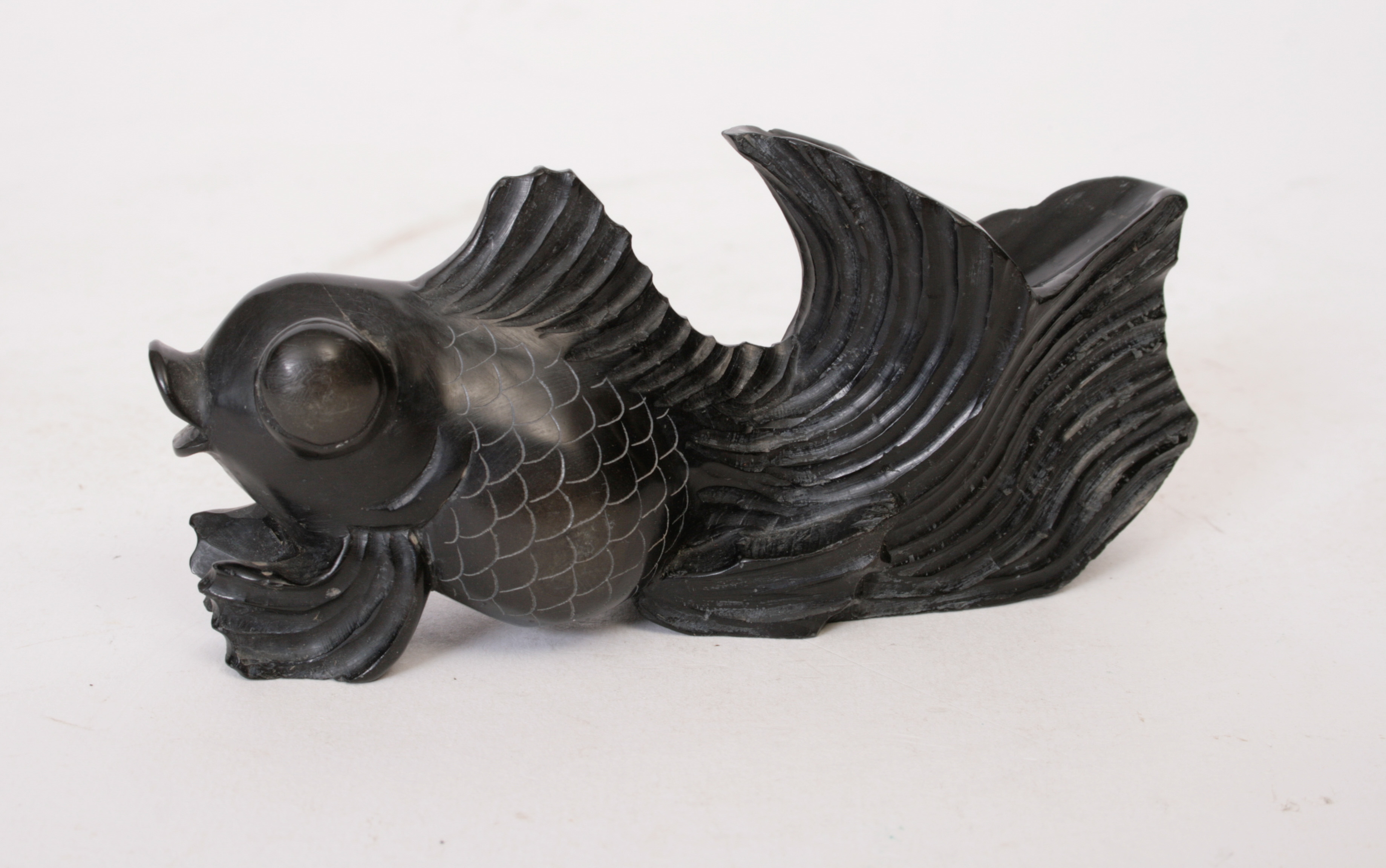 Koi Fish Carving | EBTH