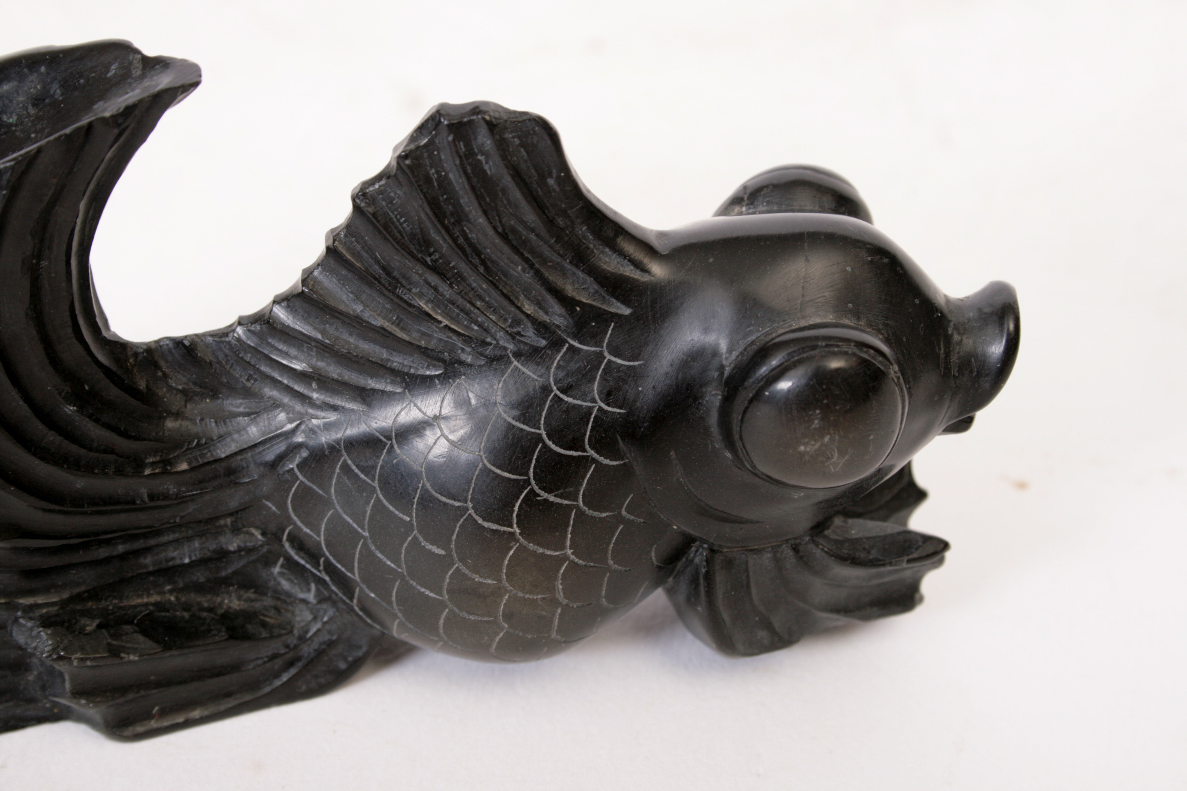 Koi Fish Carving | EBTH