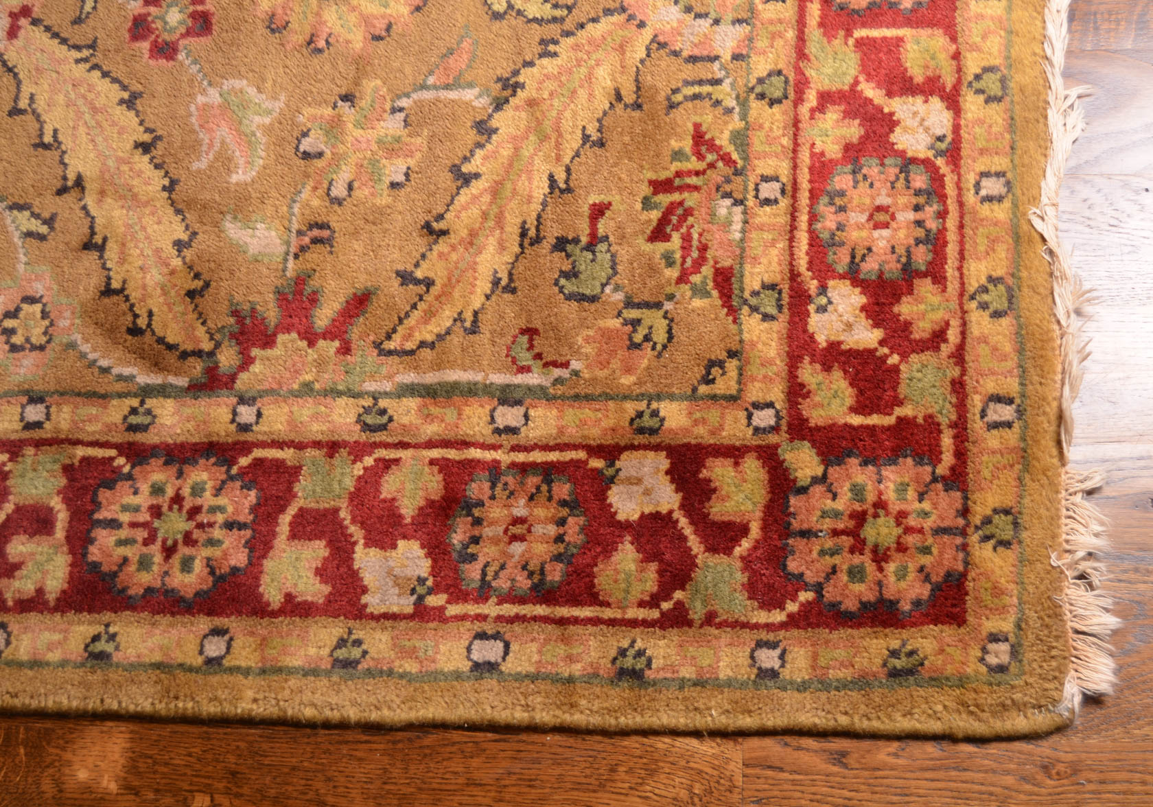 Pair of Pietra Collection Indian Wool Rugs | EBTH