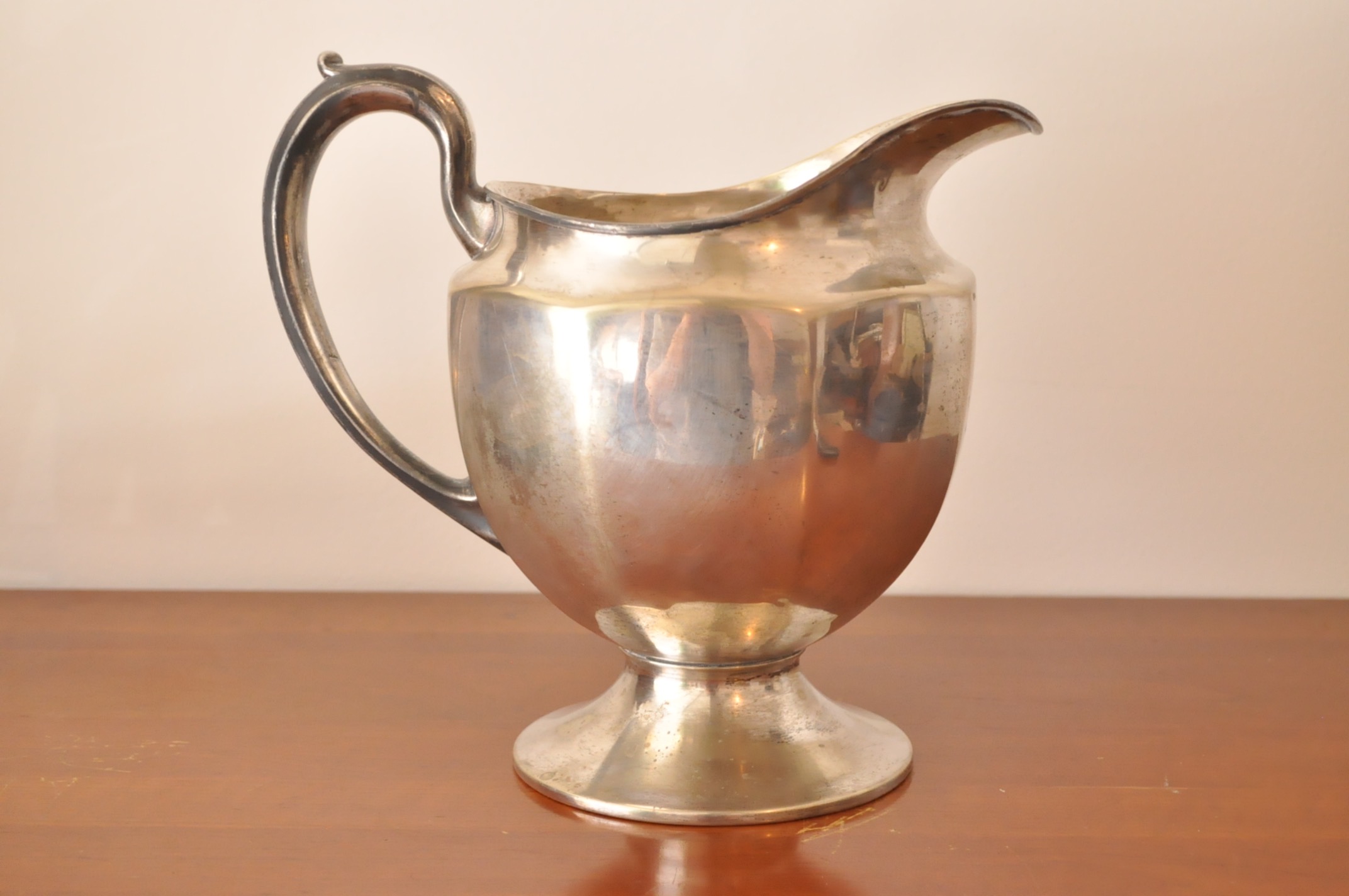 Silverplate Pitcher and Platter | EBTH