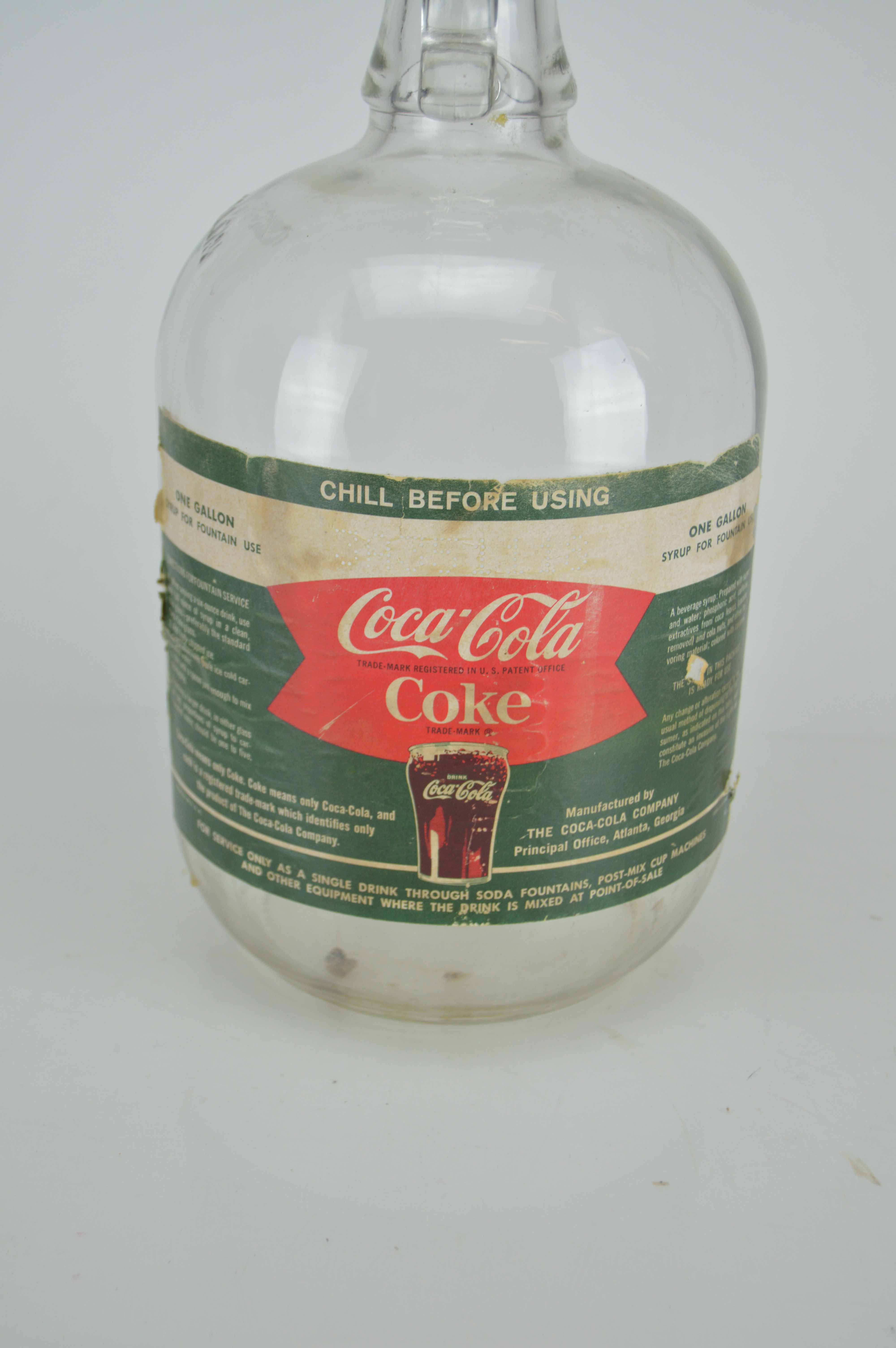 Vintage Glass Coca-Cola Syrup Jug | EBTH