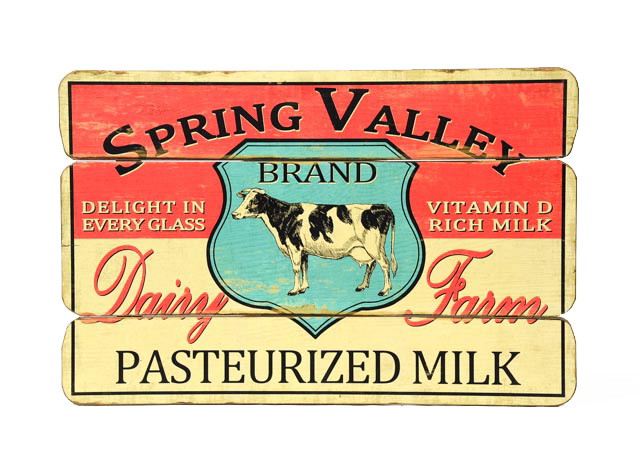 Spring Valley Dairy Farm Sign | EBTH