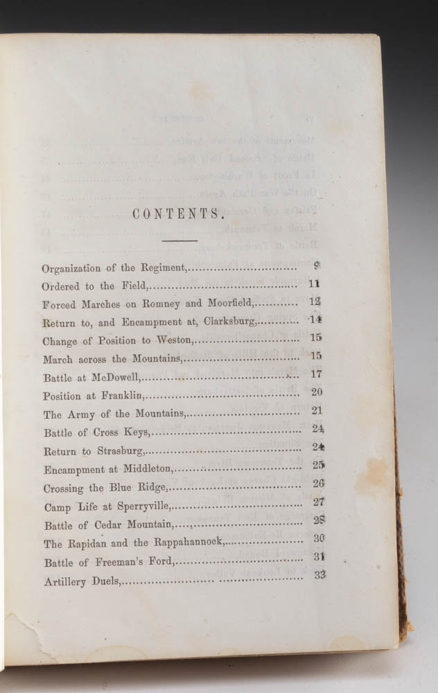 1866 Journal-History of the Seventy-Third Ohio Volunteer Infantry | EBTH