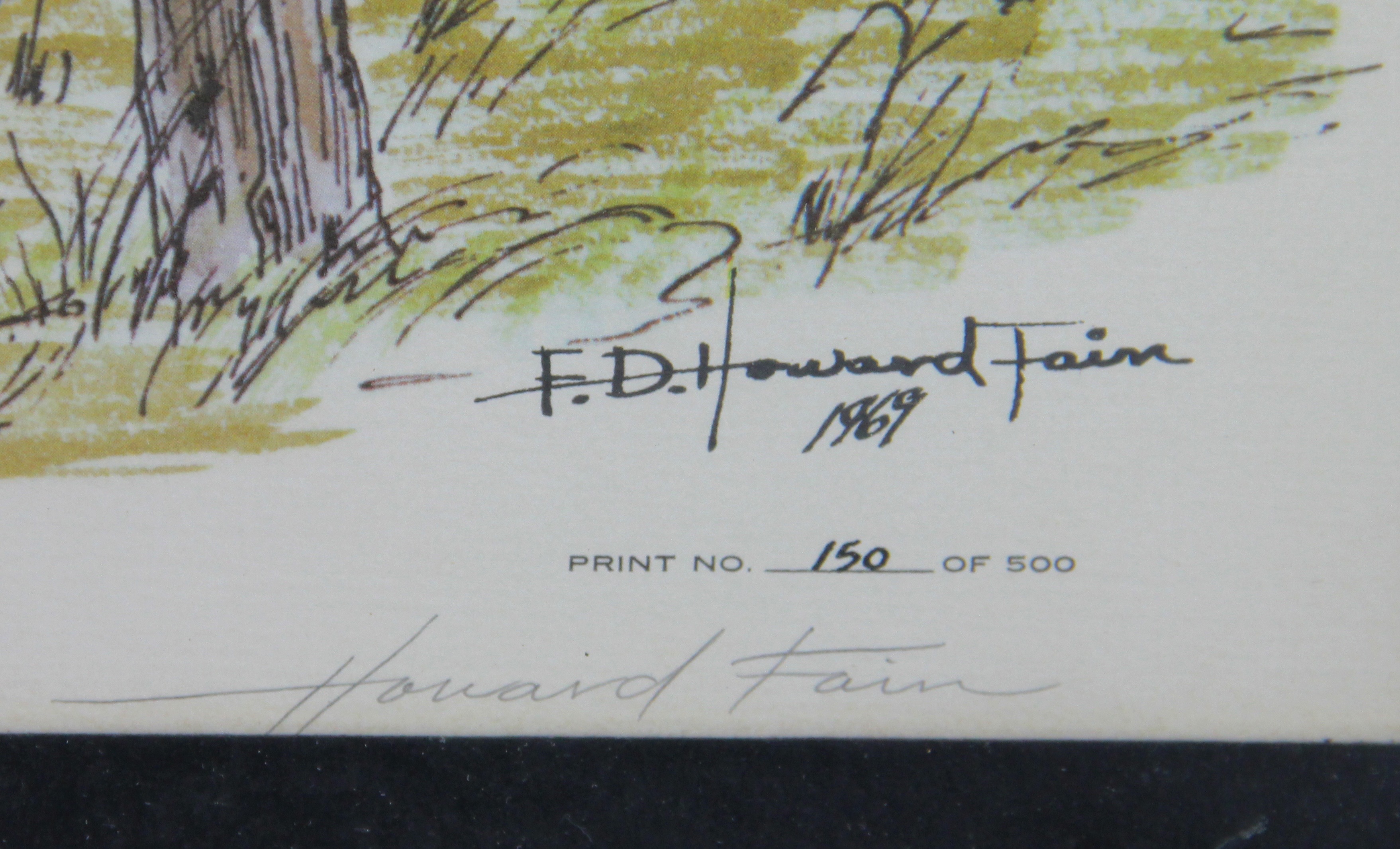 "Pioneer Wheels Of Progress: The Windmill" Howard Fain Print | EBTH