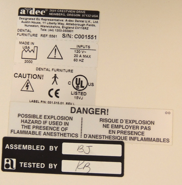 Adec Dental Unit and Equipment | EBTH