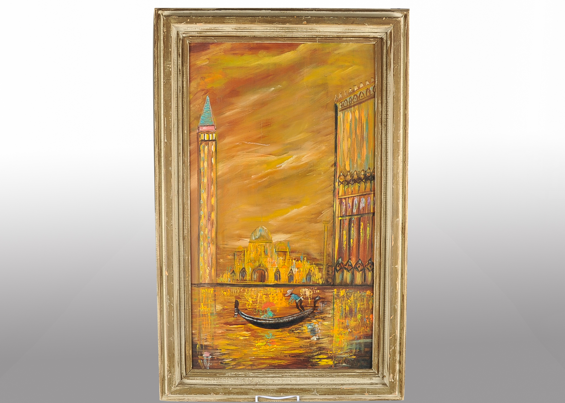 Charles Radoff Impressionist Style Painting "Venice" | EBTH