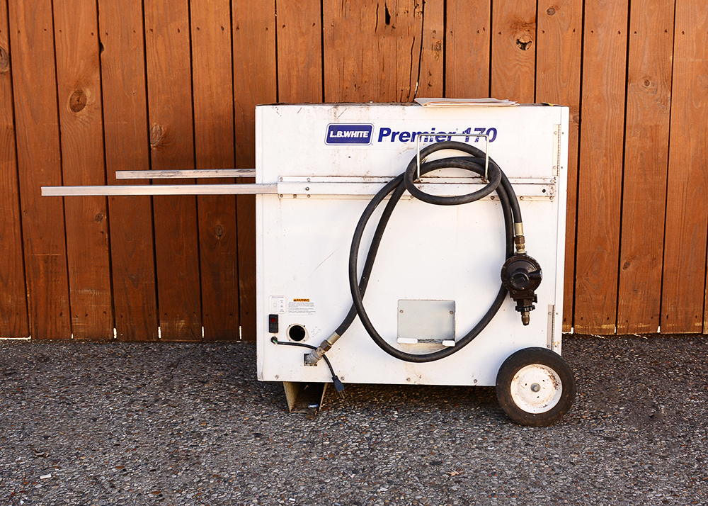 LB White Premier Propane Tent Heater | EBTH