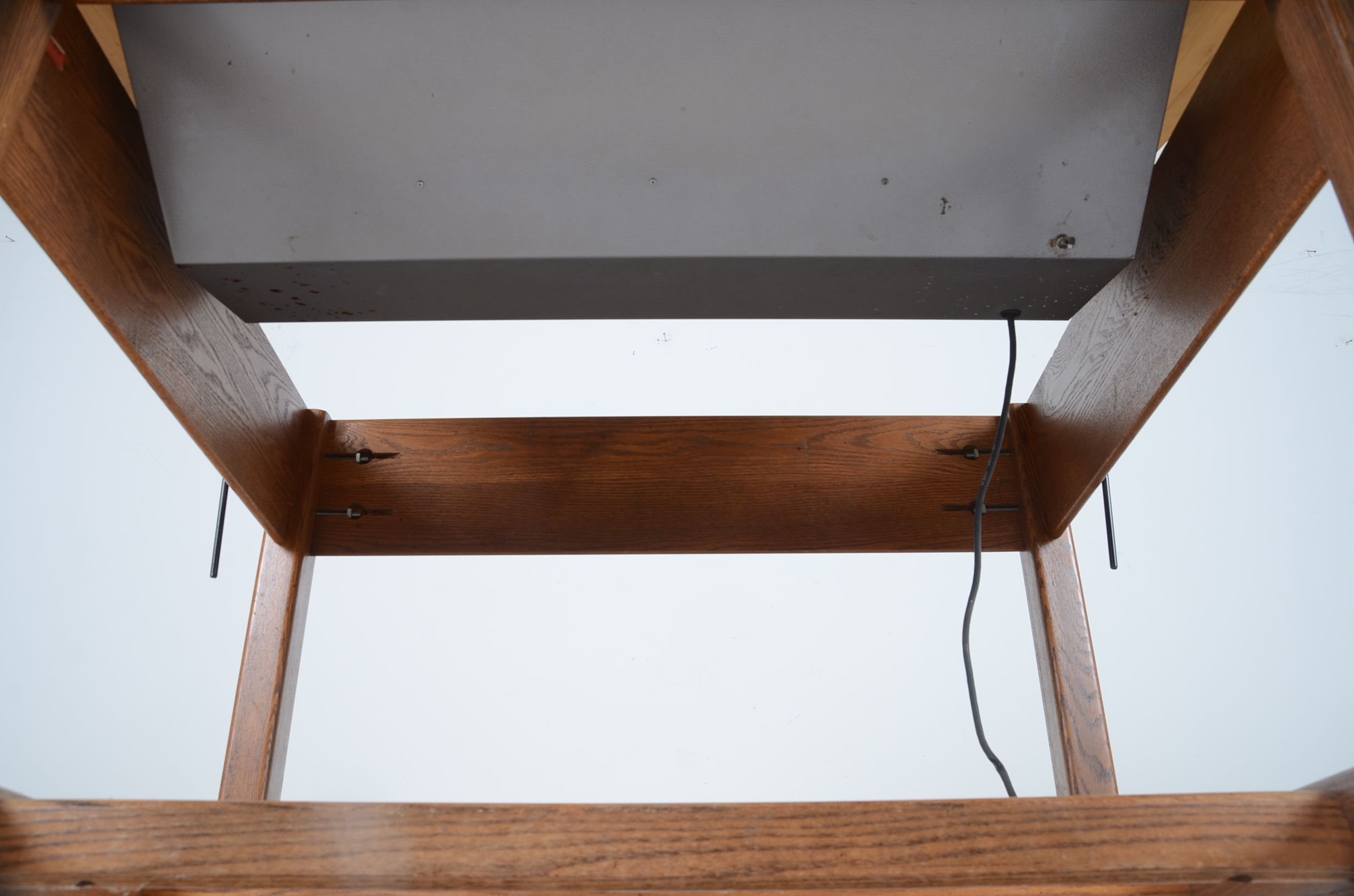 Vintage Lighted Drafting Table | EBTH