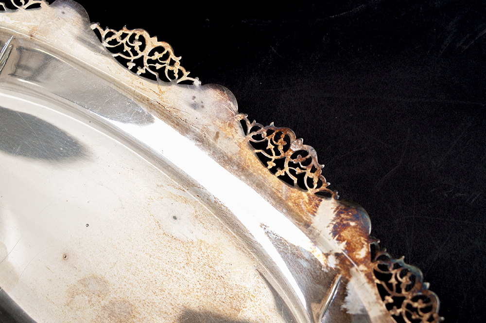 Birks Silver Plate Serving Tray | EBTH