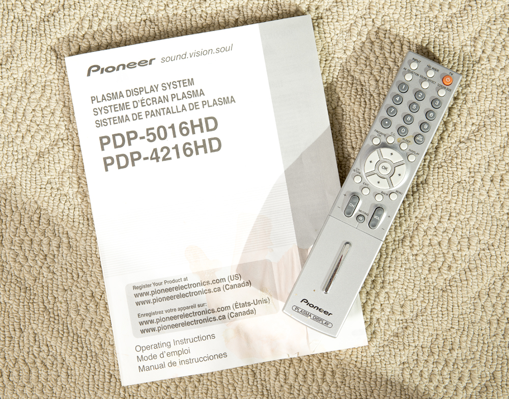 50" Pioneer Plasma Television | EBTH