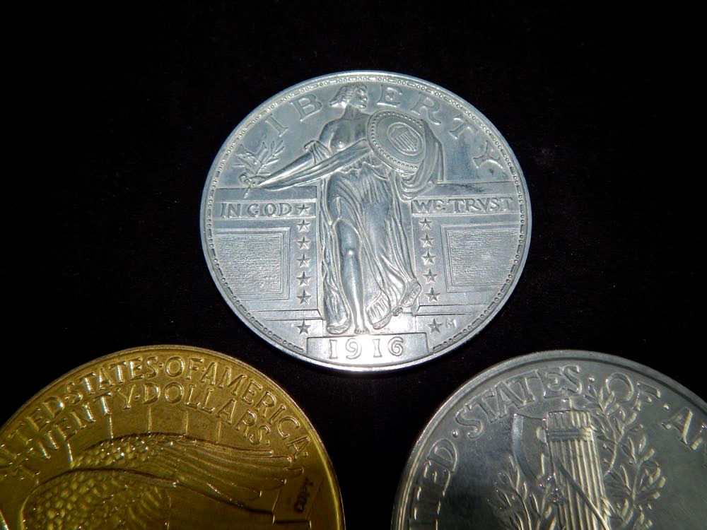 Oversized 3" Coin Replicas | EBTH