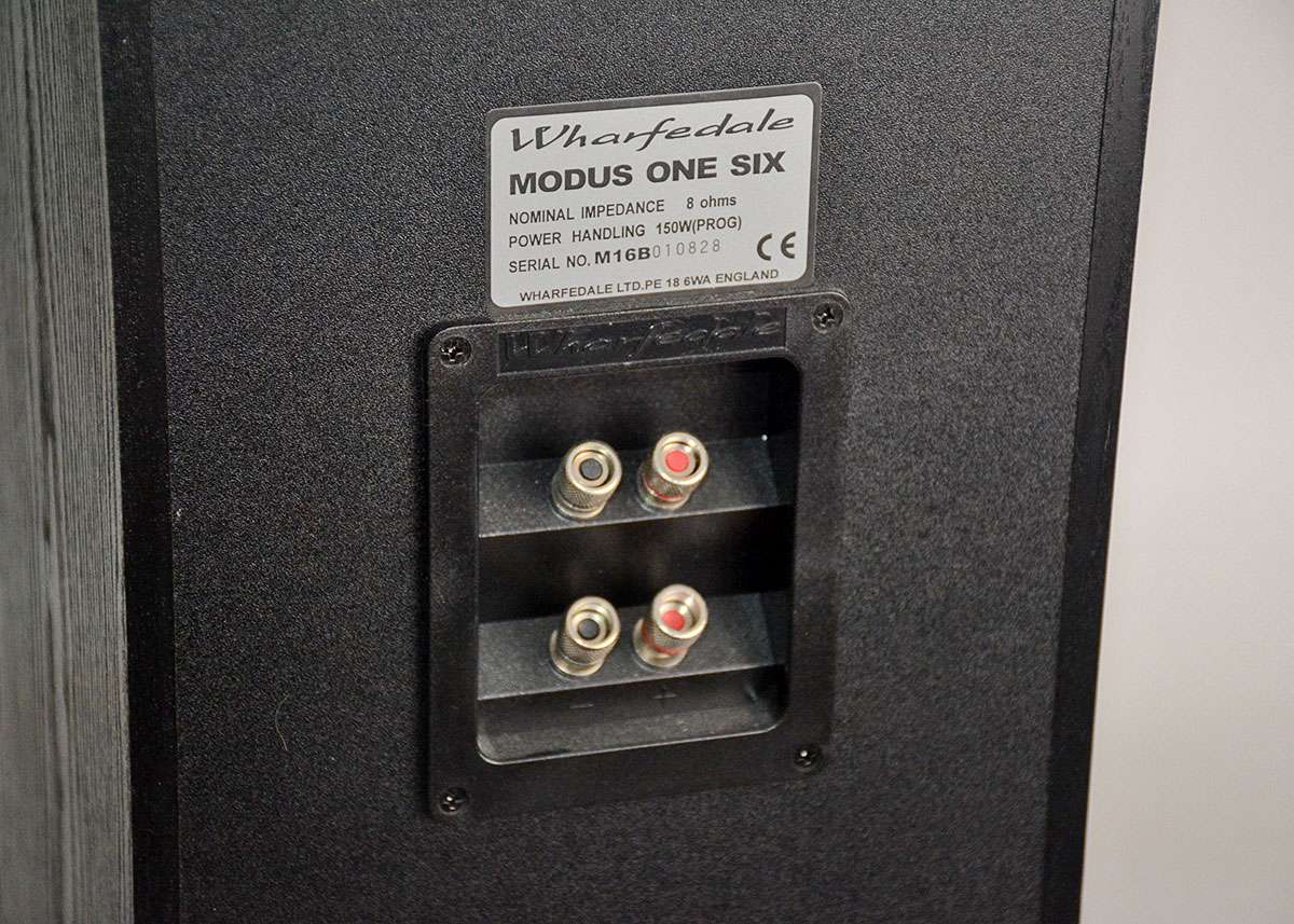 Two Wharfedale Modus One Six Floor Speakers and Center Speaker | EBTH