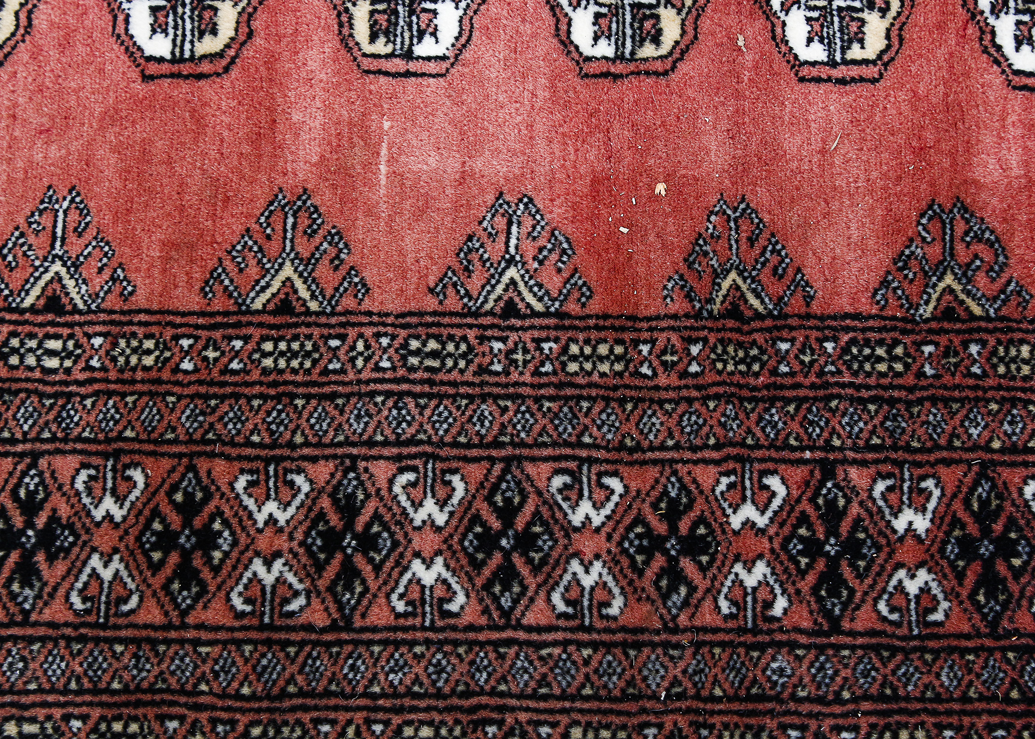 Hand Knotted Pakistani Bokhara Rug | EBTH