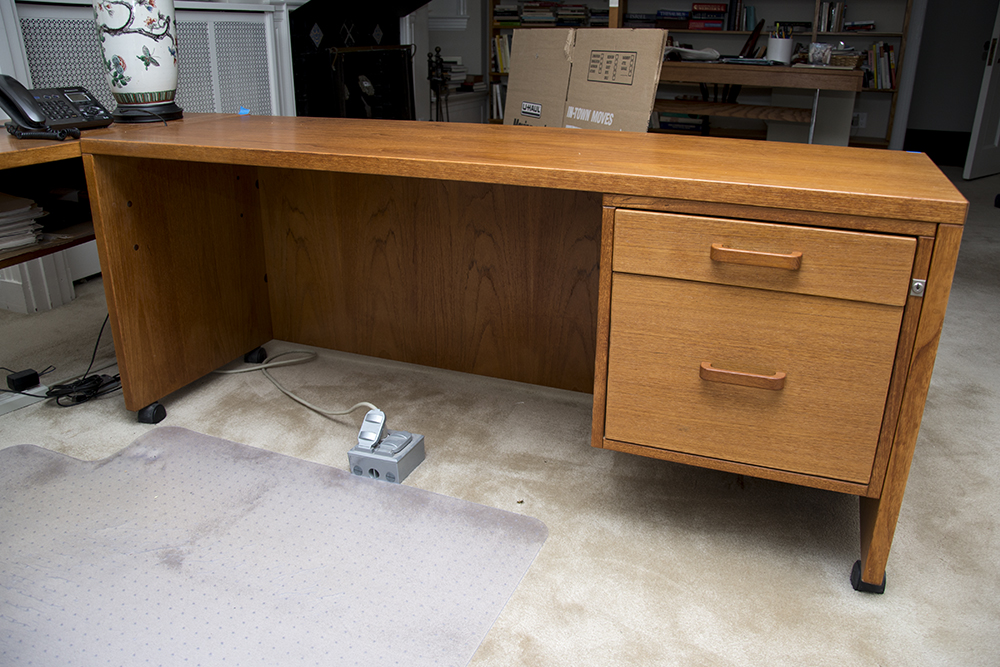 Oak File Desk | EBTH