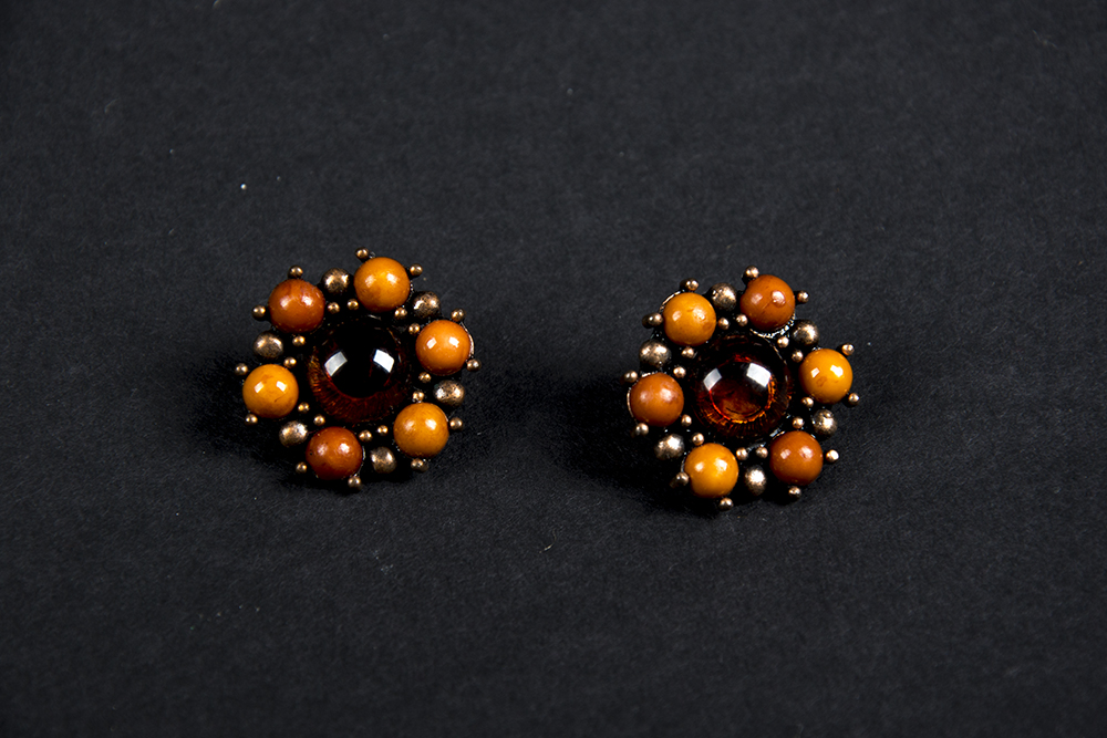 Amber and Ruby Costume Jewelry | EBTH