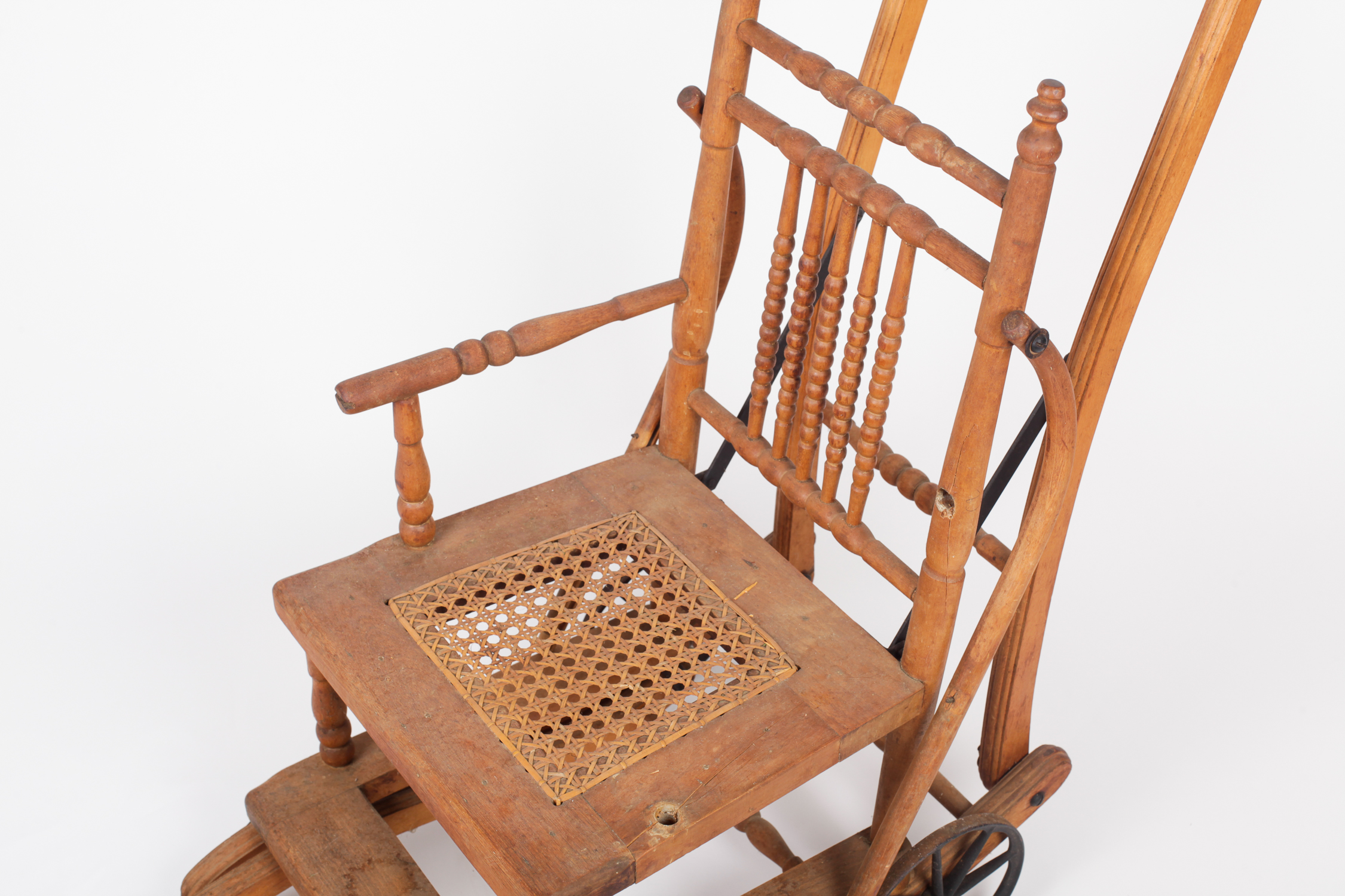 Antique Convertible High Chair Stroller | EBTH