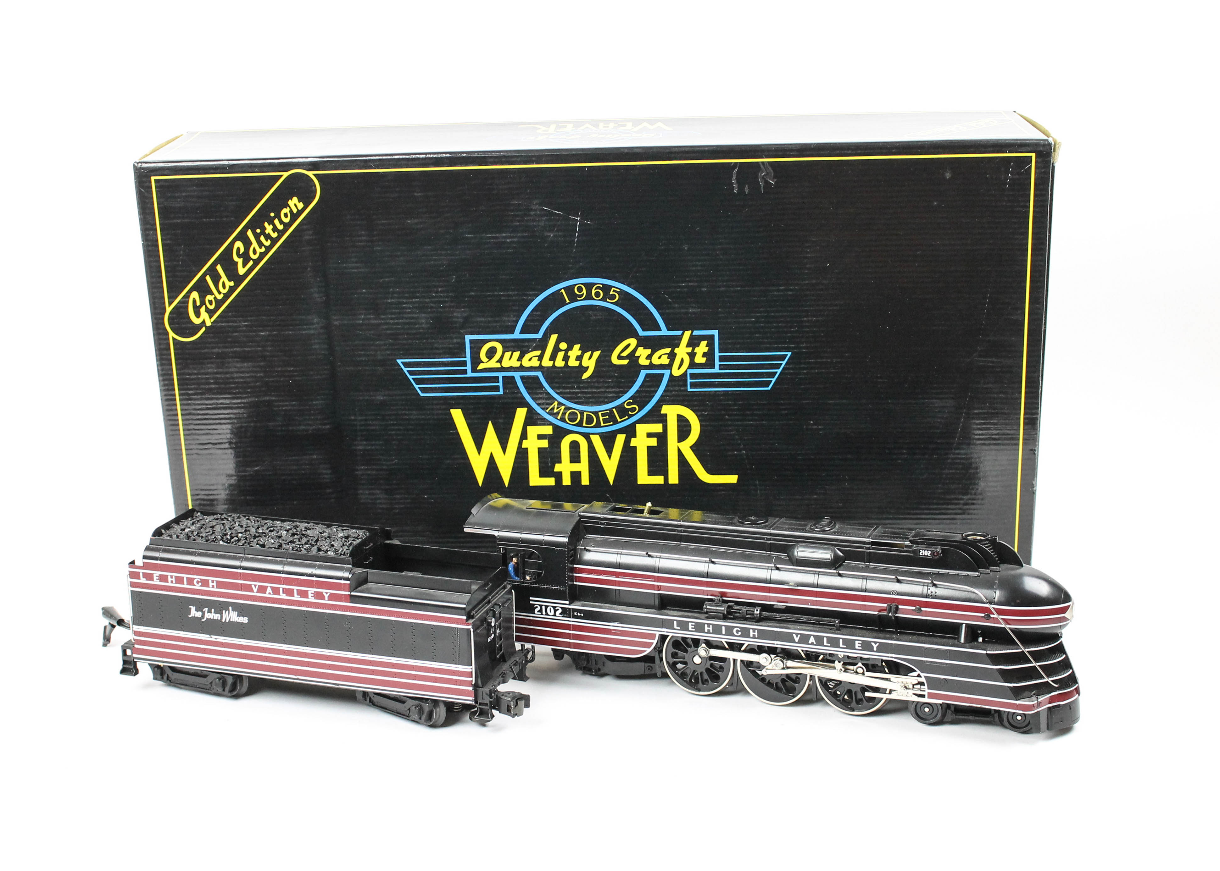 Weaver Gold Edition Lehigh Valley John Wilkes Engine and Tender | EBTH