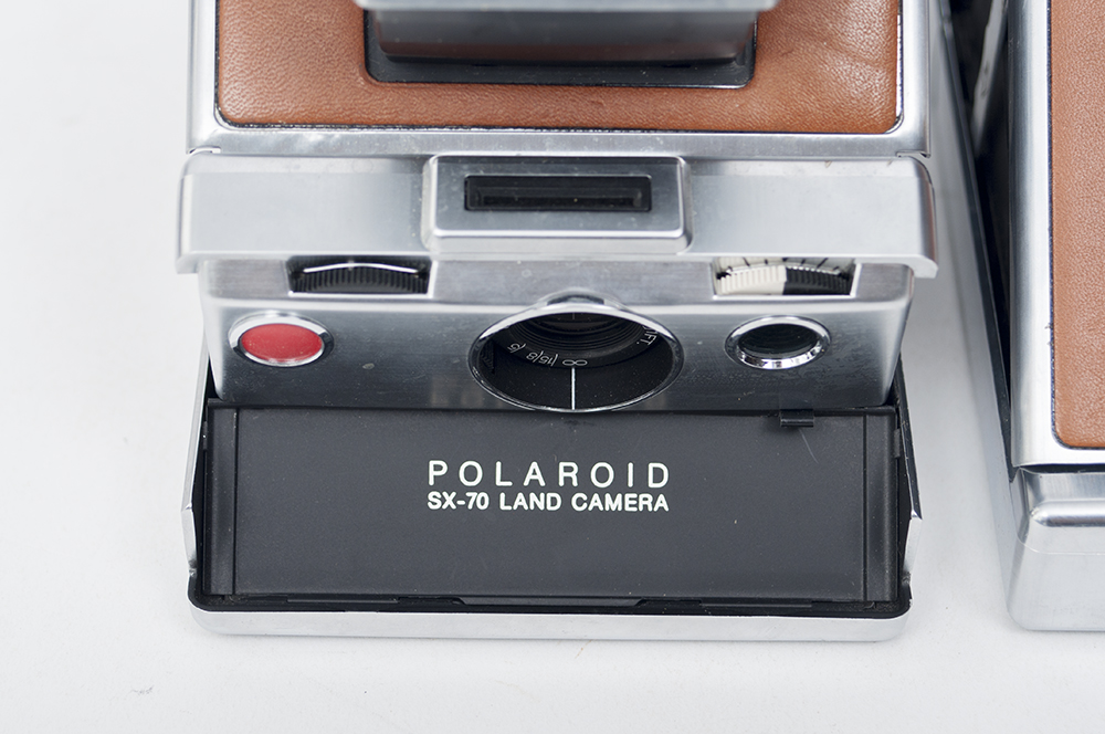 Set of Vintage Polaroid SX-70 Land Cameras | EBTH