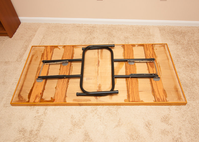 Handmade Wood Top Folding Table | EBTH
