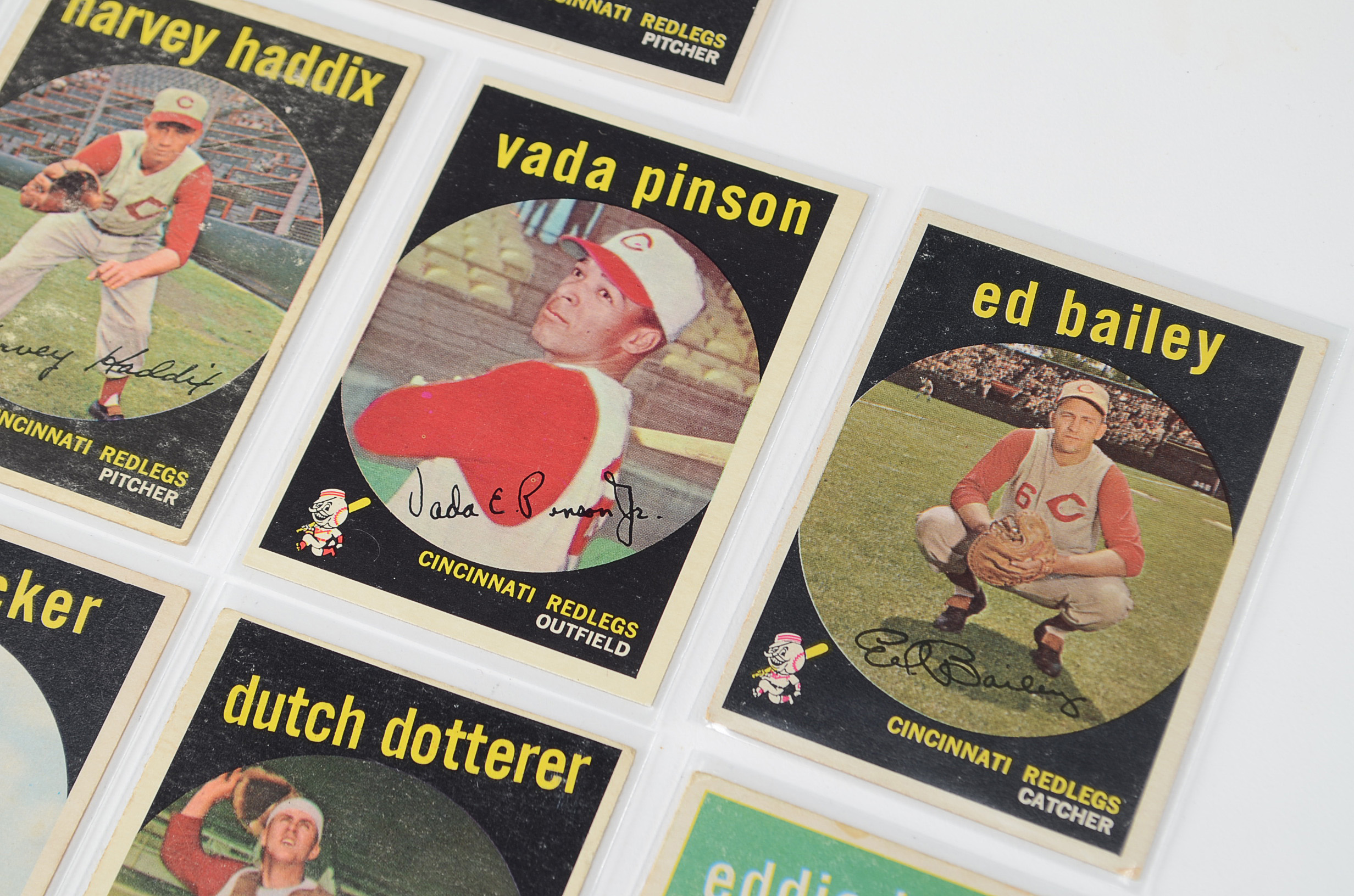 Ted Kluszewski Red Man And 1959 Reds Topps Baseball Cards | EBTH