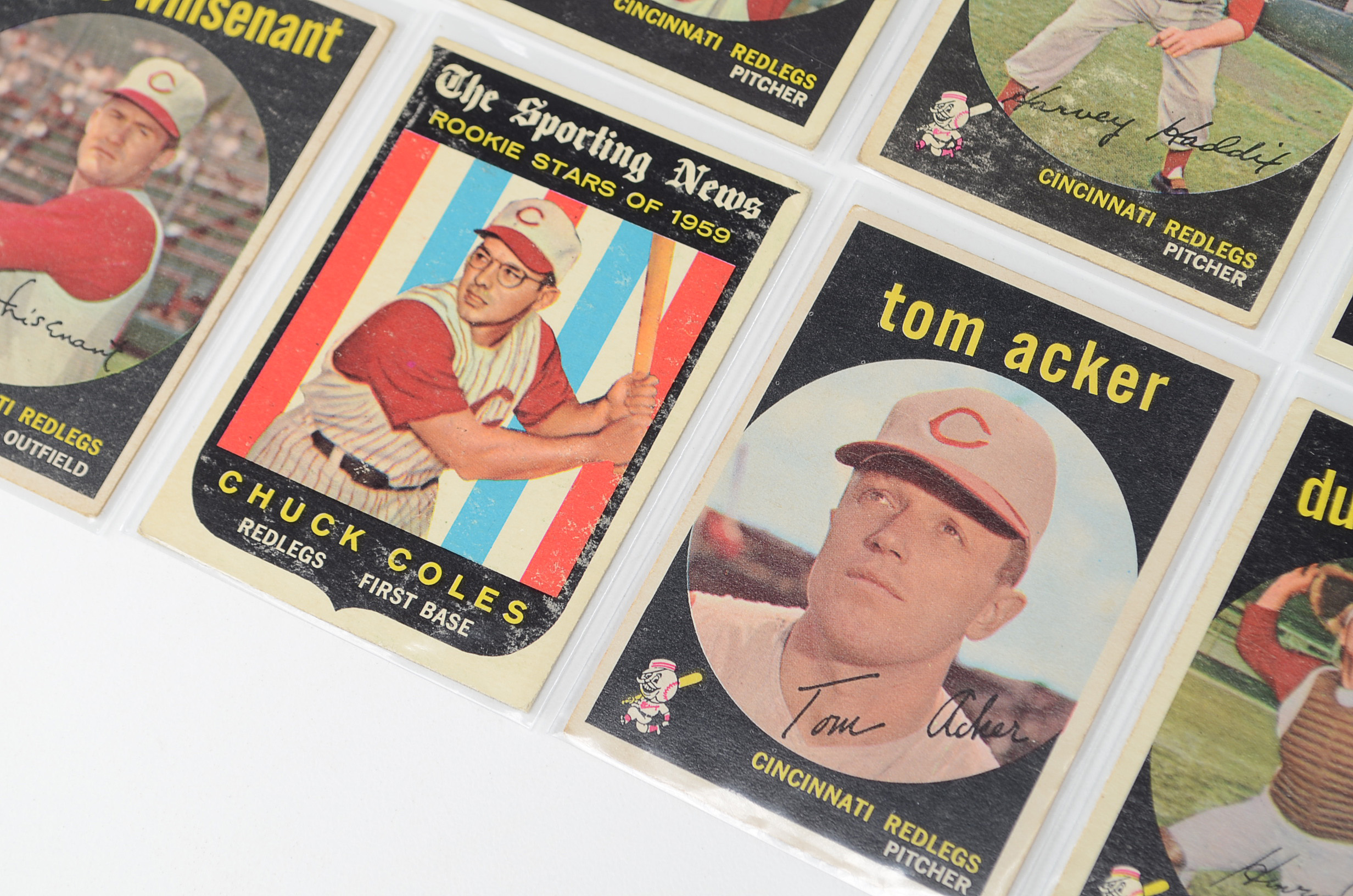 Ted Kluszewski Red Man And 1959 Reds Topps Baseball Cards | EBTH