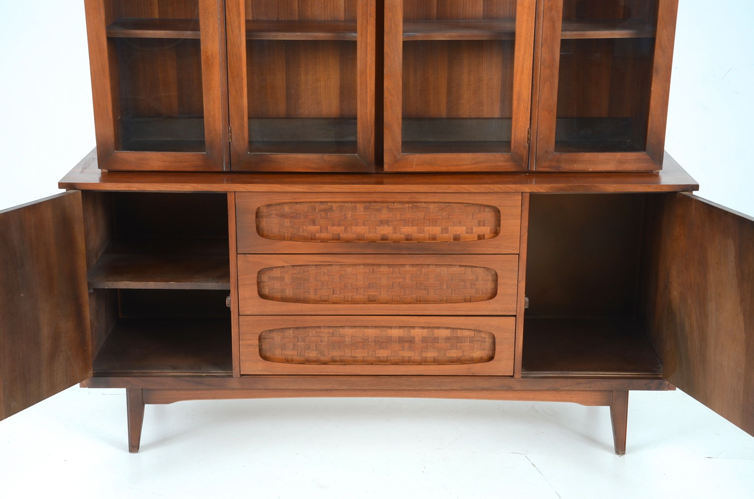 Danish Modern Teak Buffet with Hutch | EBTH