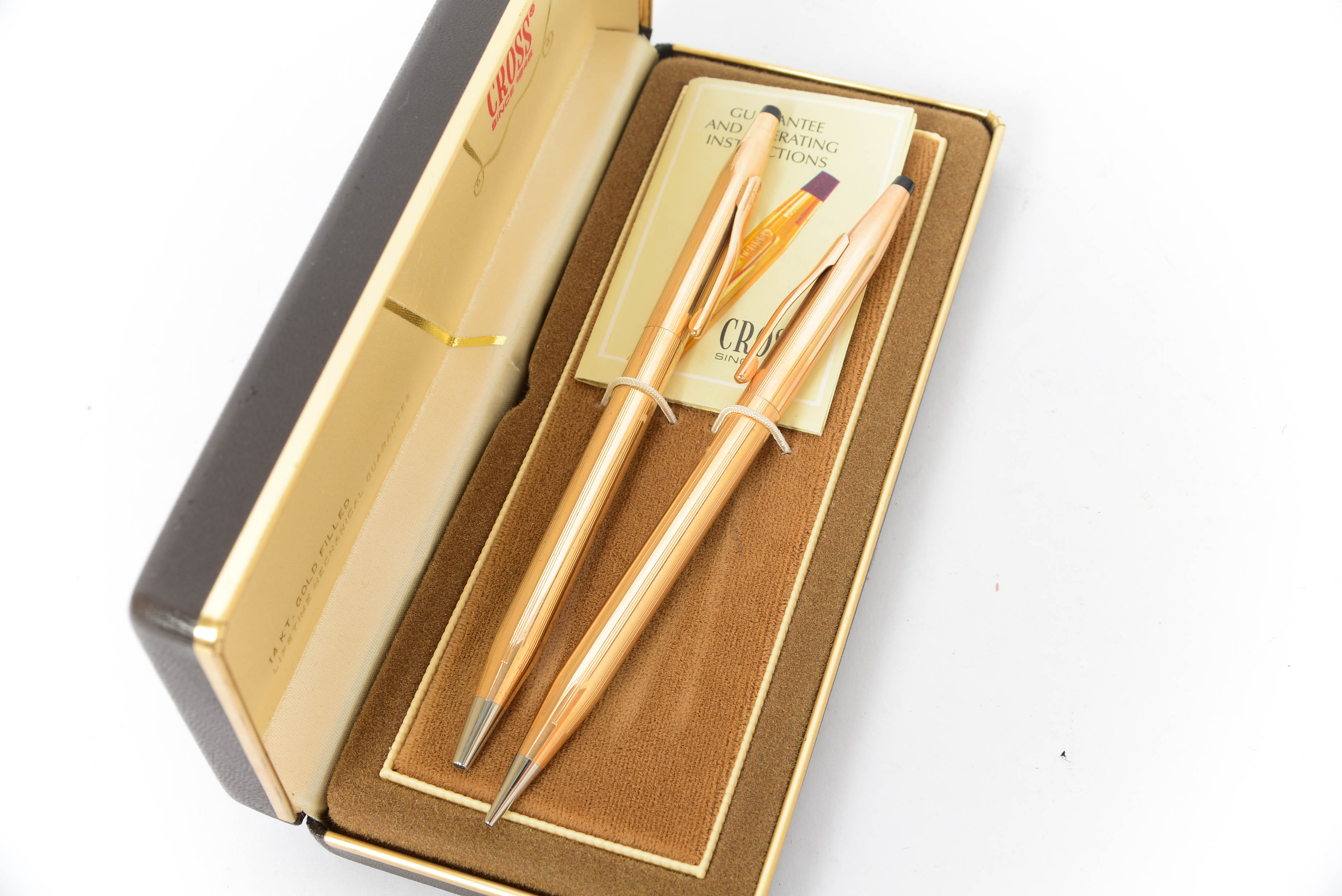 Cross Classic Century 14K Gold Filled Pen and Pencil Set | EBTH