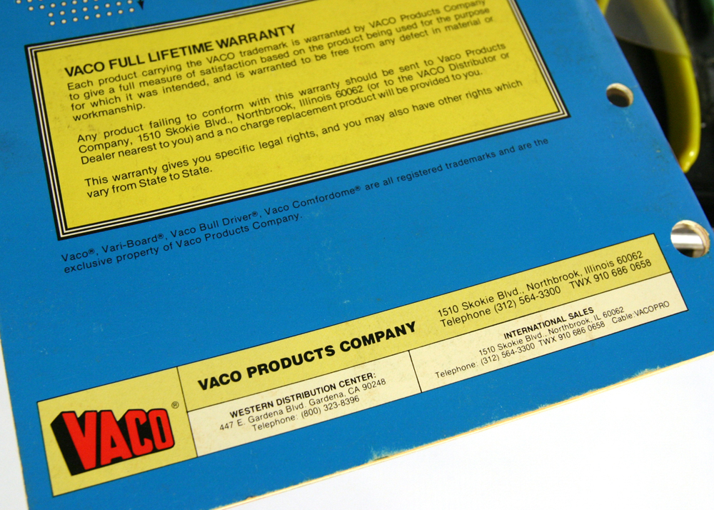 Vintage Vaco Tools Merchandising Kit | EBTH