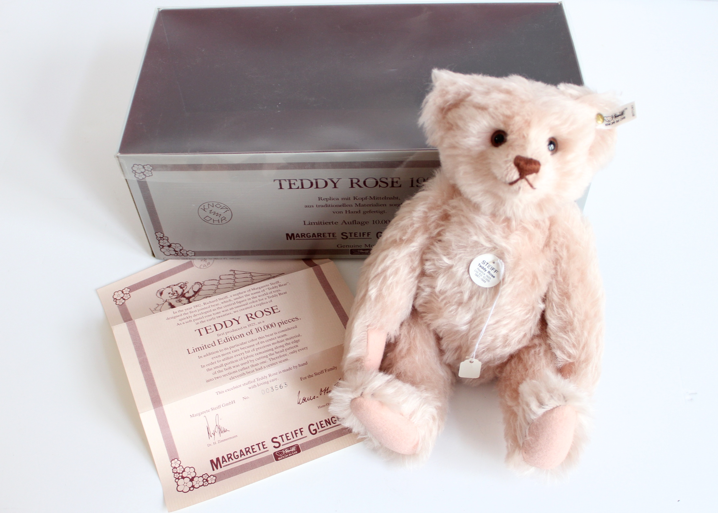 Steiff Limited Edition "Teddy Rose" | EBTH