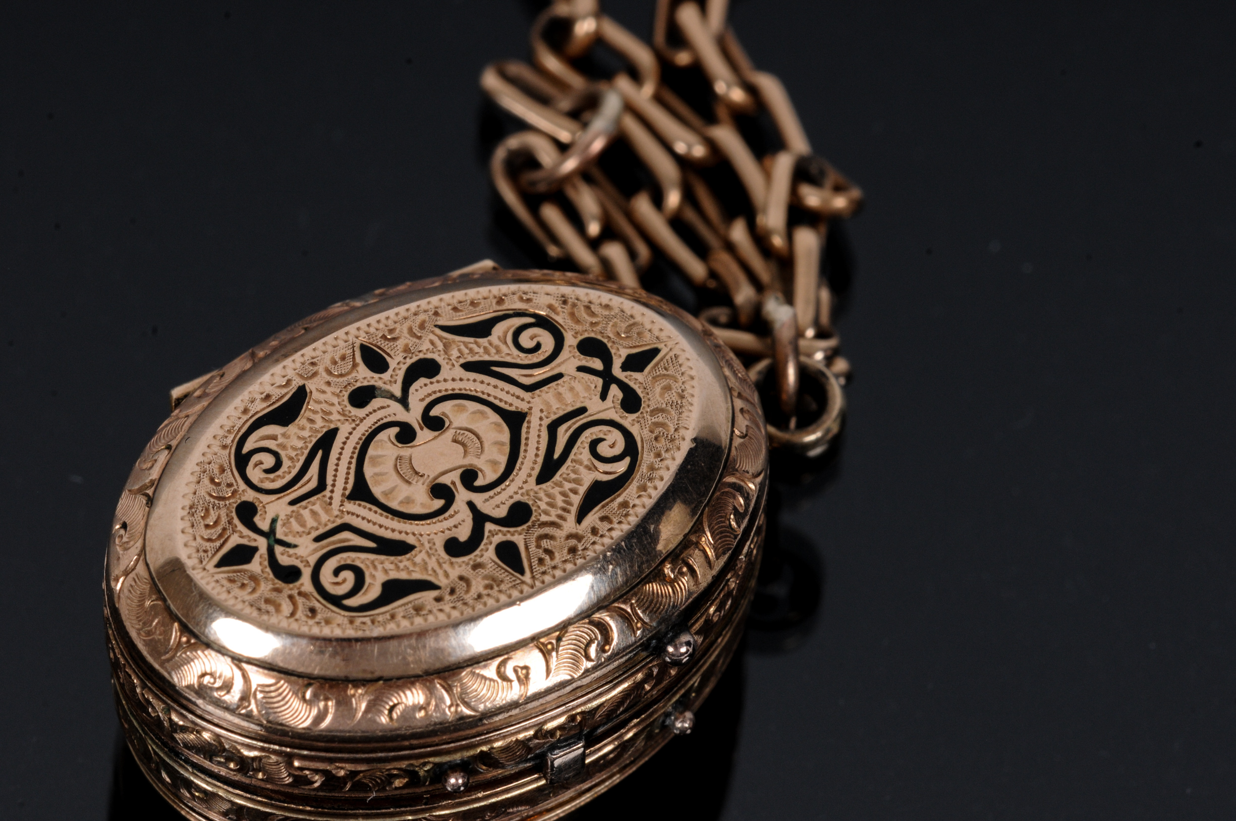 Antique Victorian Watch Fob Locket | EBTH