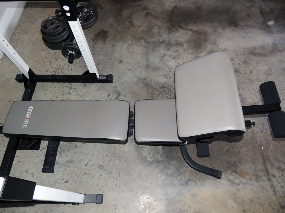 Club Weider 565 Home Gym with Weights and Bench | EBTH