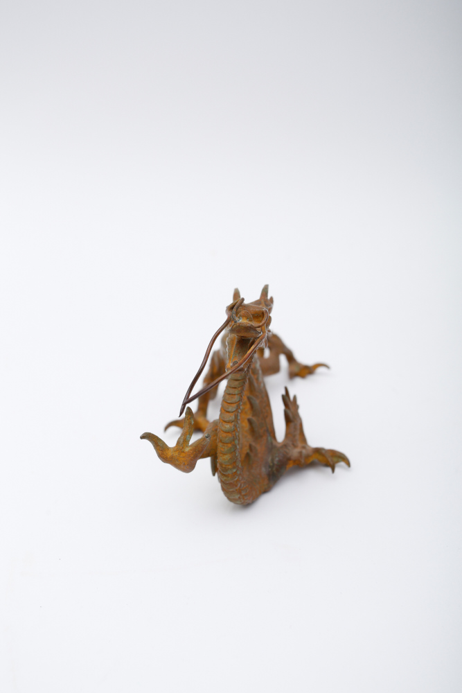 Fine Objet D'Art Dragon in Cast Bronze | EBTH