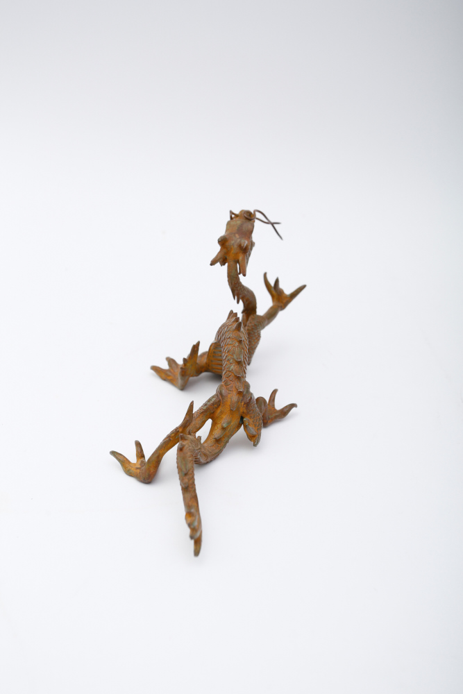 Fine Objet D'Art Dragon in Cast Bronze | EBTH
