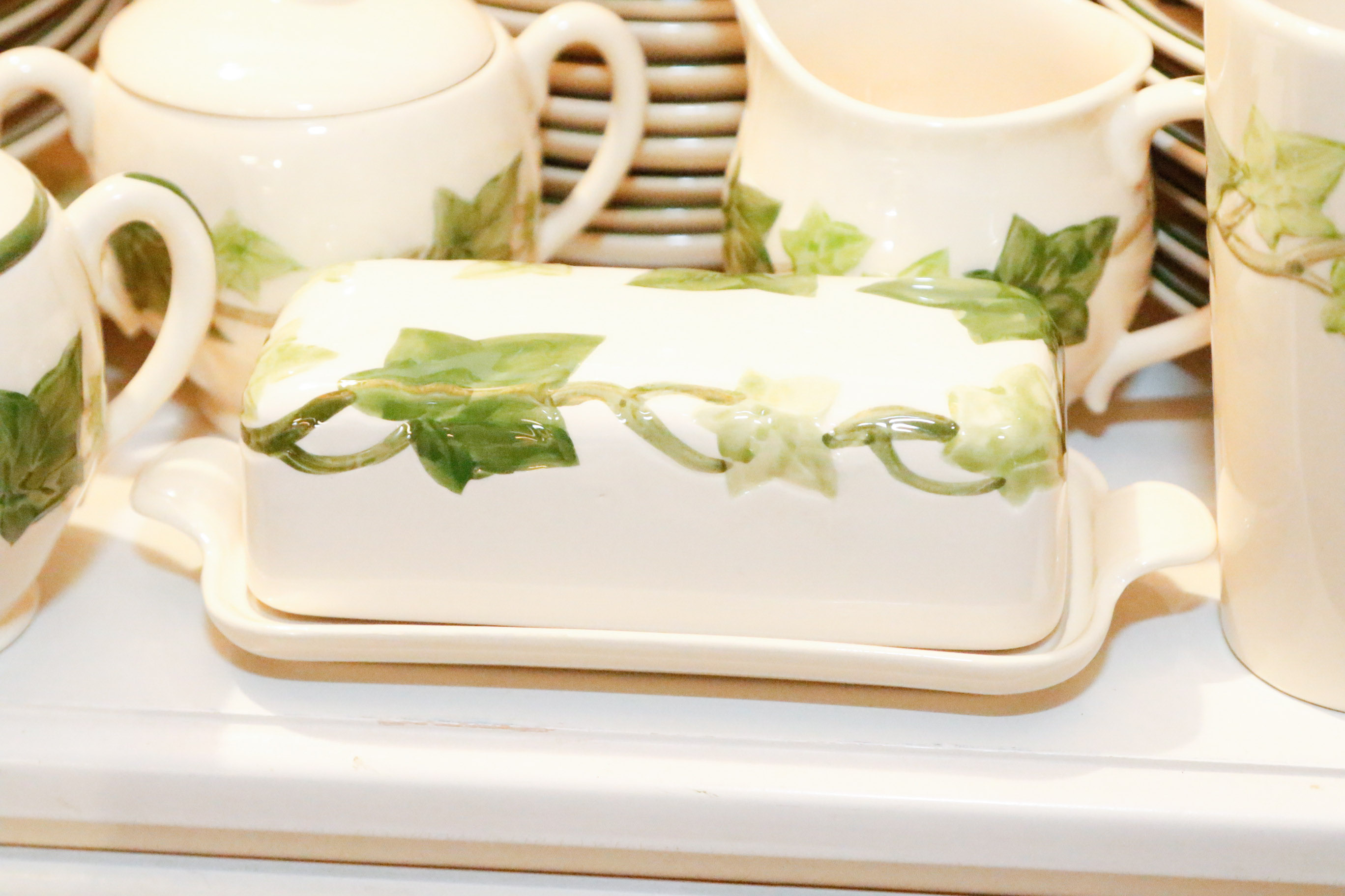 Franciscan "Ivy" Pattern Dinnerware | EBTH