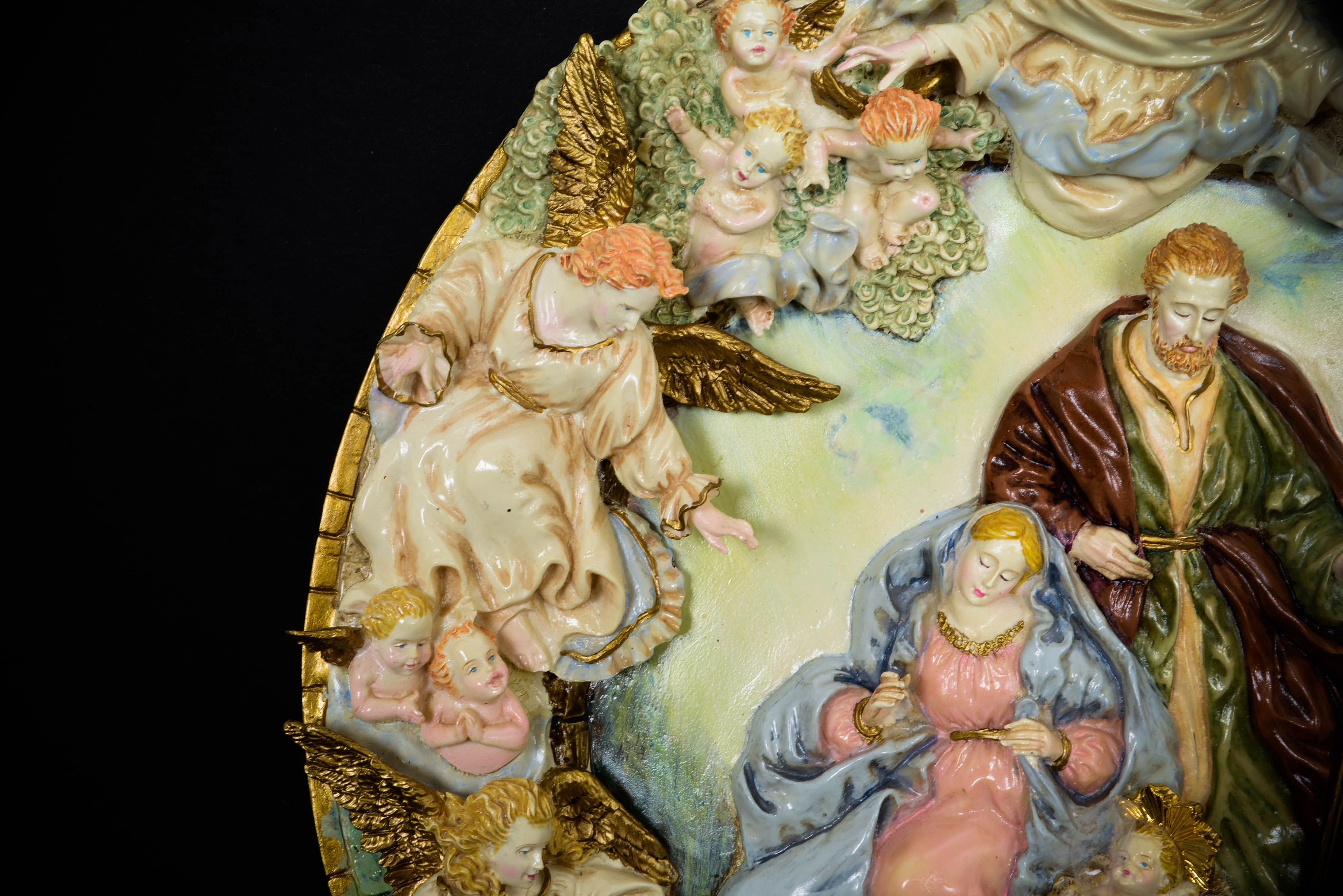 Decorative Nativity Scene Plate | EBTH