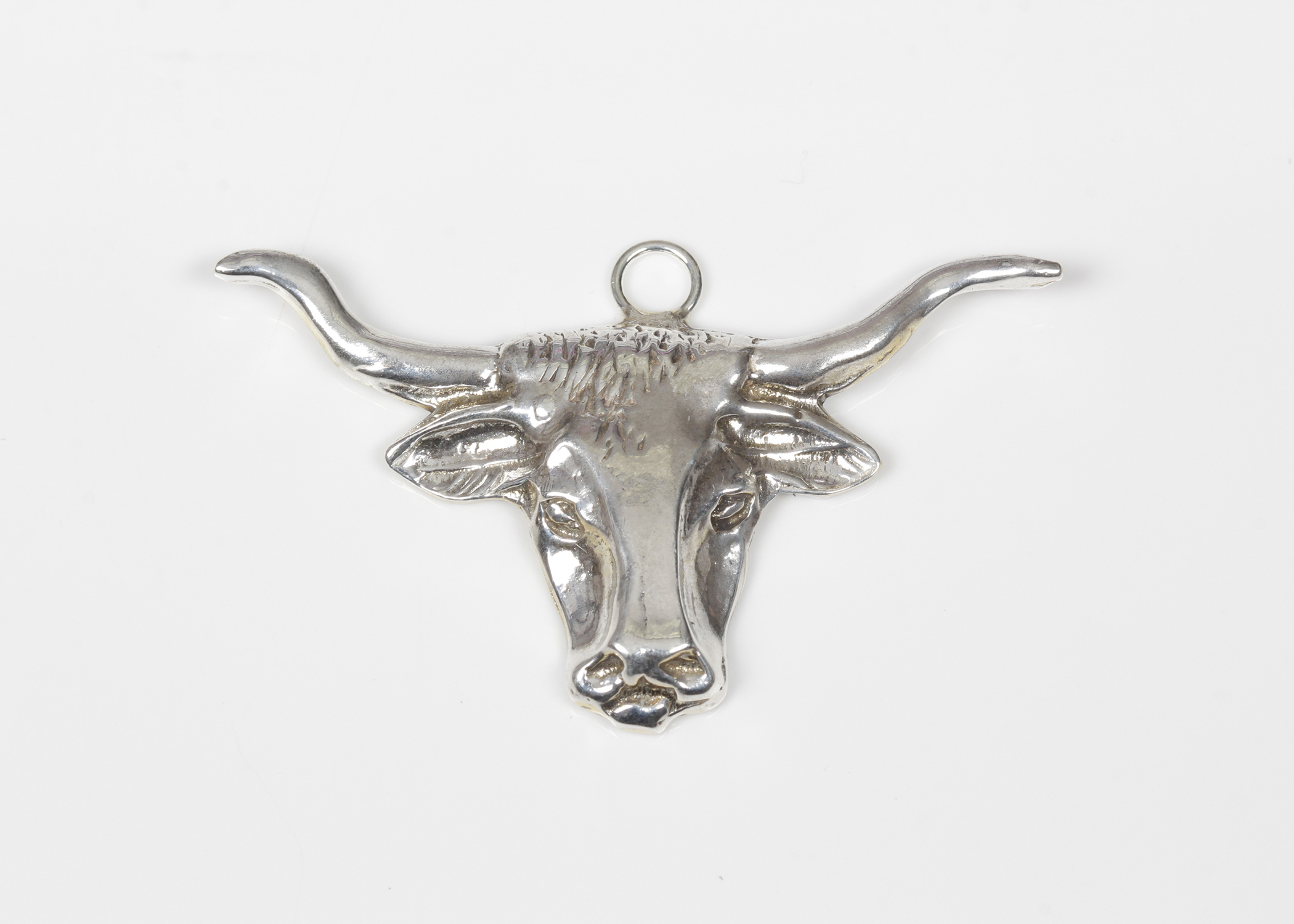 Sterling Silver Longhorn Pendant | EBTH