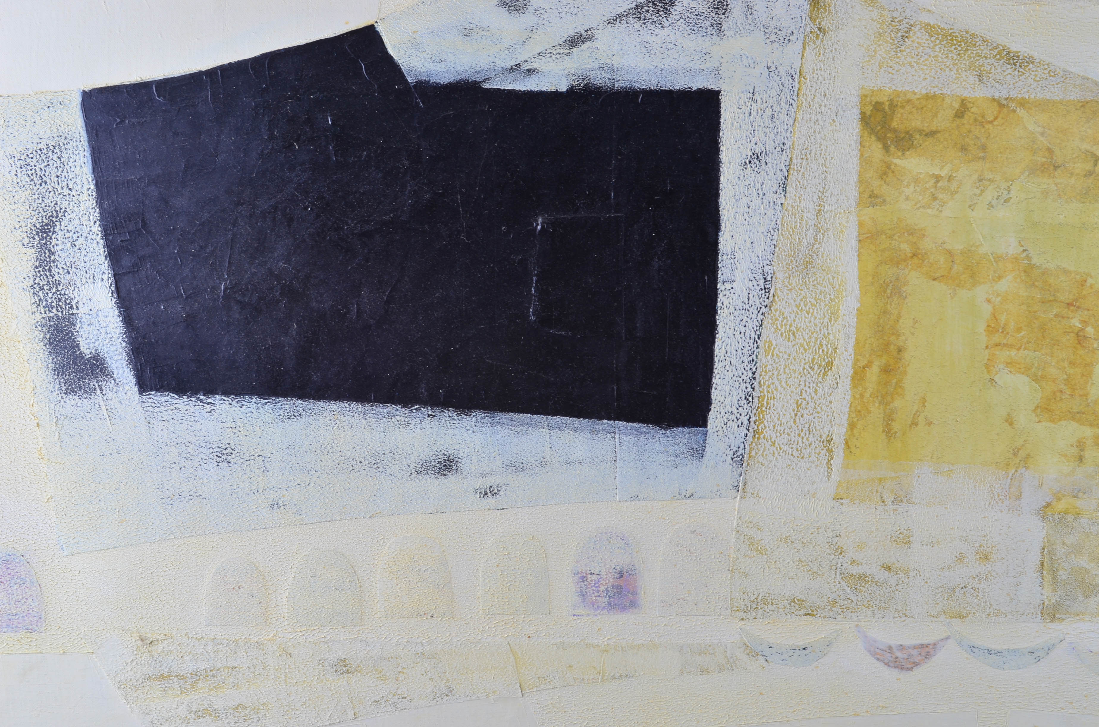 Cedric Chang Mixed Media Collage "Port Bou" | EBTH