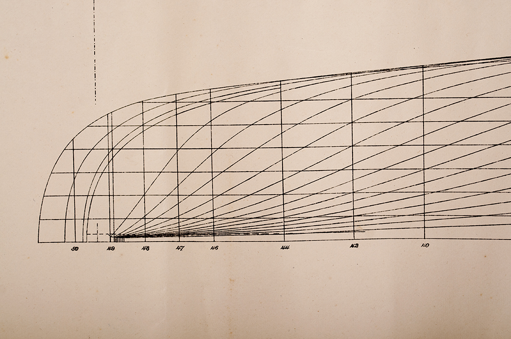 Construction Drawings of Clipper Ship Young America | EBTH
