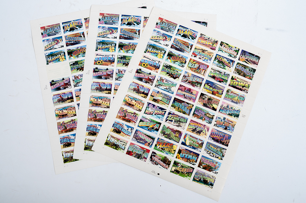 Assorted Collector's Stamp Sheets | EBTH