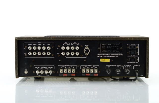 Vintage Rotel RA-611 Solid State Stereo Amplifier | EBTH