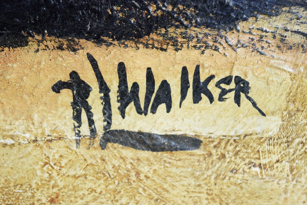 R L Walker Mid-Century Painting | EBTH