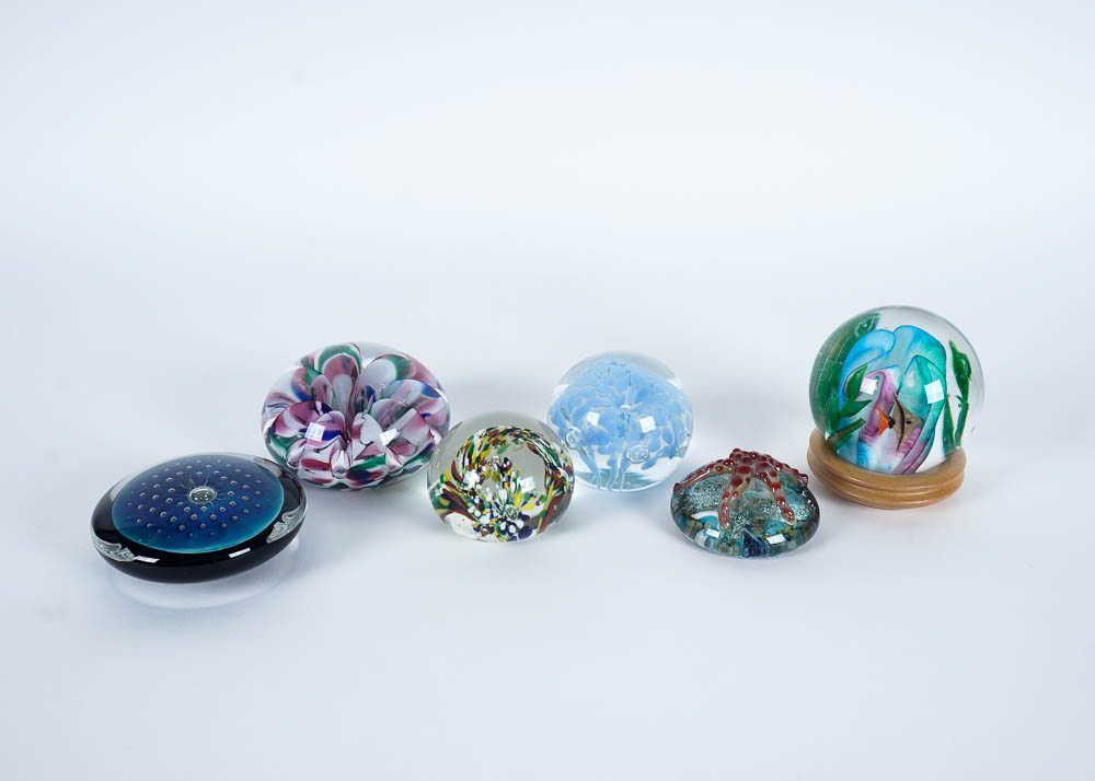 Beautiful Blown Glass Paperweights | EBTH