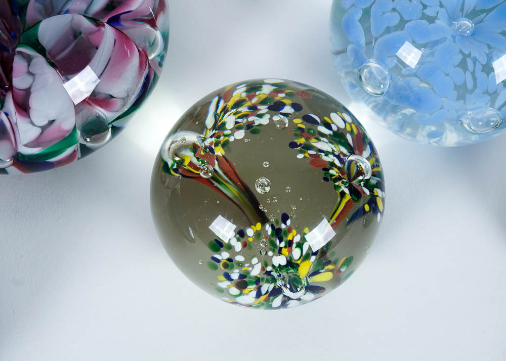 Beautiful Blown Glass Paperweights | EBTH