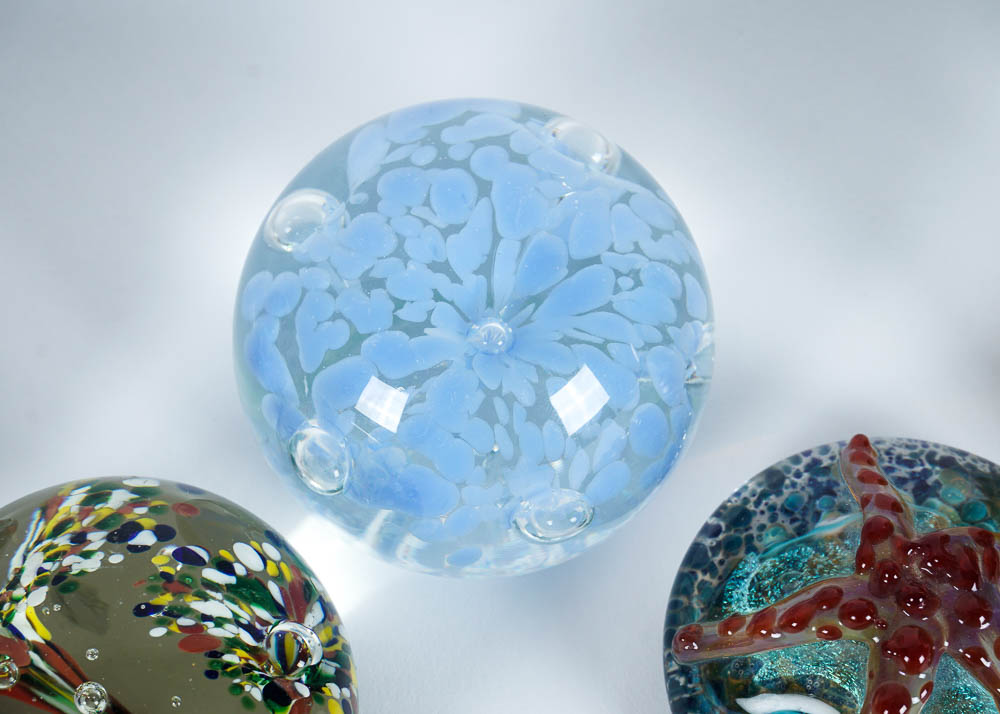 Beautiful Blown Glass Paperweights | EBTH