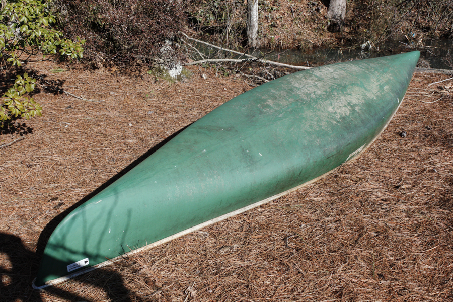 Green Mohawk Canoe | EBTH