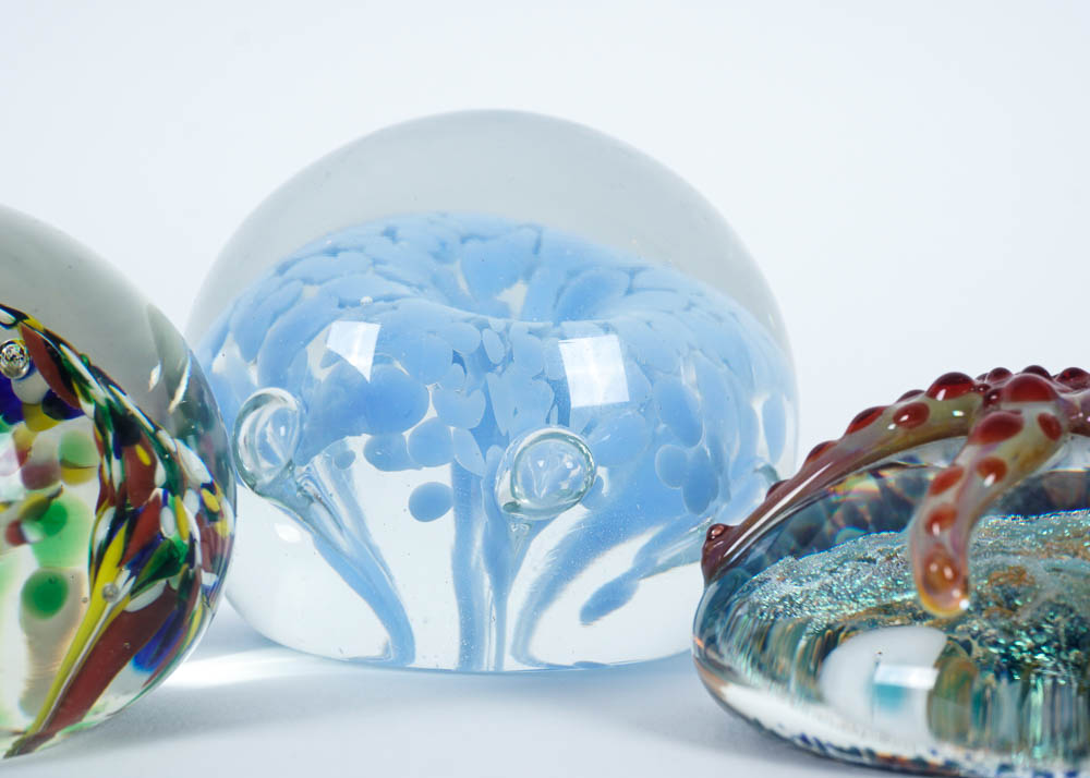 Beautiful Blown Glass Paperweights | EBTH