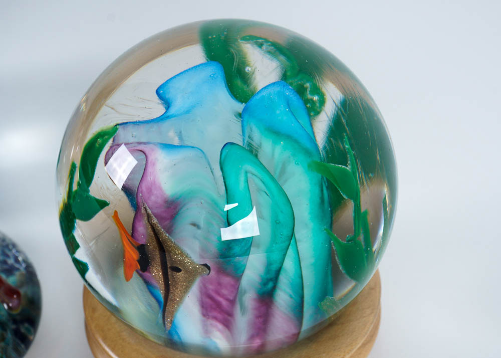 Beautiful Blown Glass Paperweights | EBTH