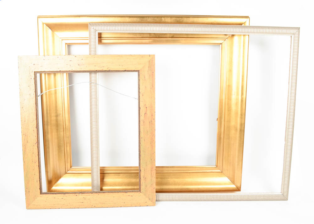 Trio of Large Open Back Frames | EBTH